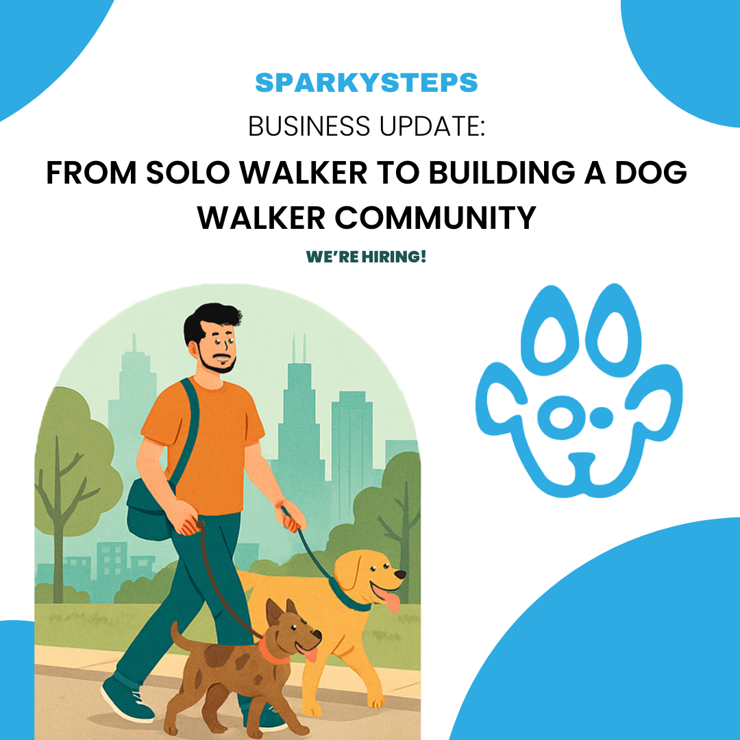 From Solo Walker to Building a Dog Walker Community – Sparky Steps